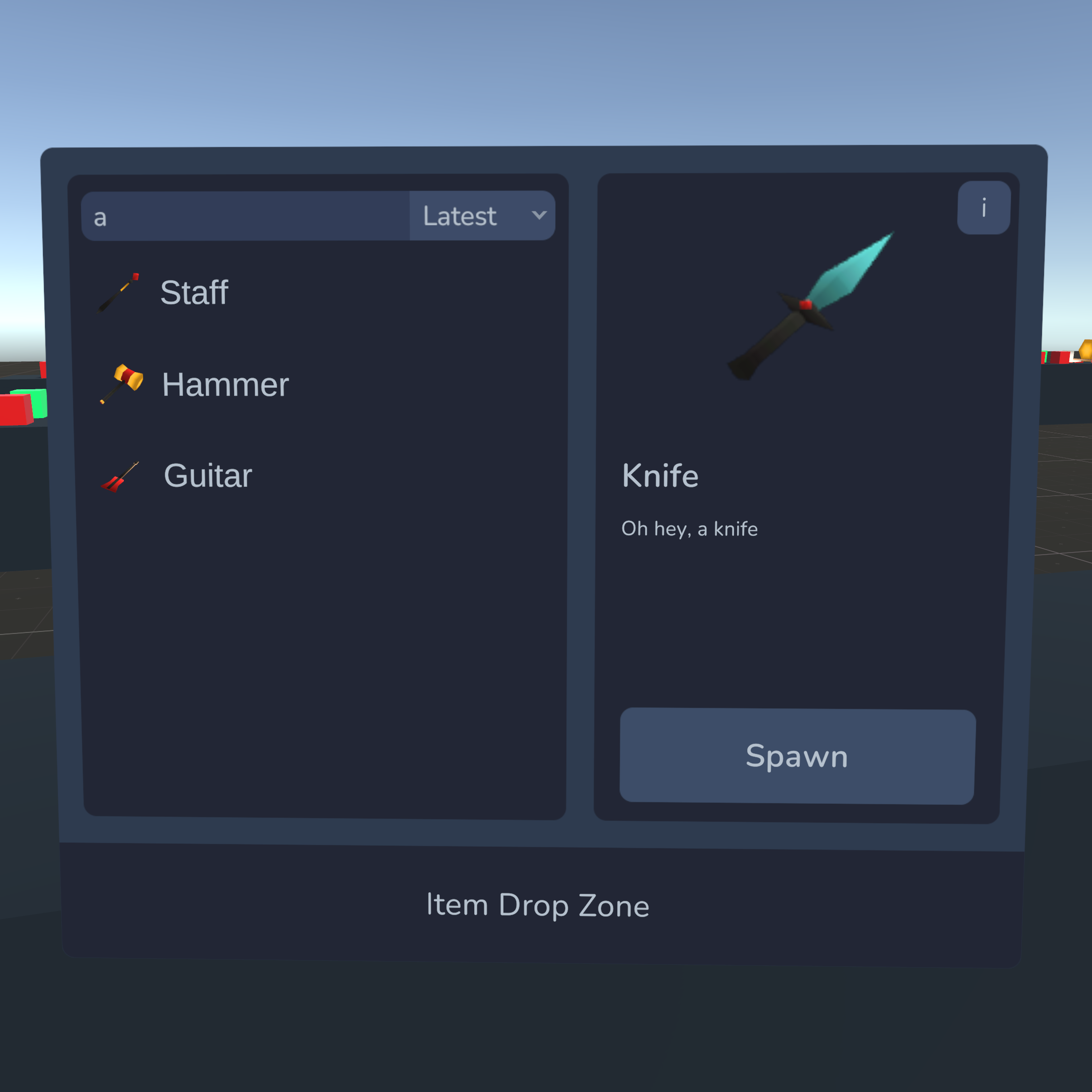 Pickup Inventory | VRChat World Prefab - Vowgan VR - BOOTH