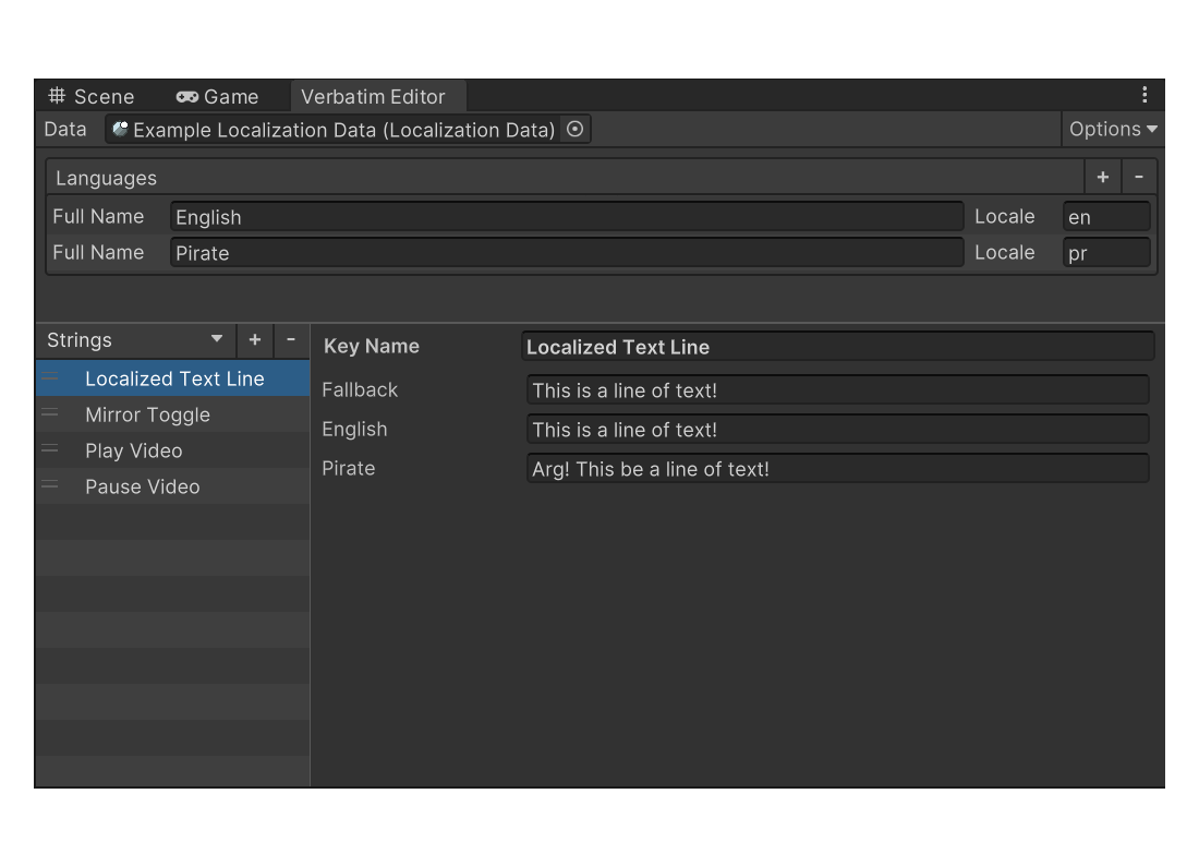 Verbatim Localization | VRChat World Prefab - Vowgan VR - BOOTH