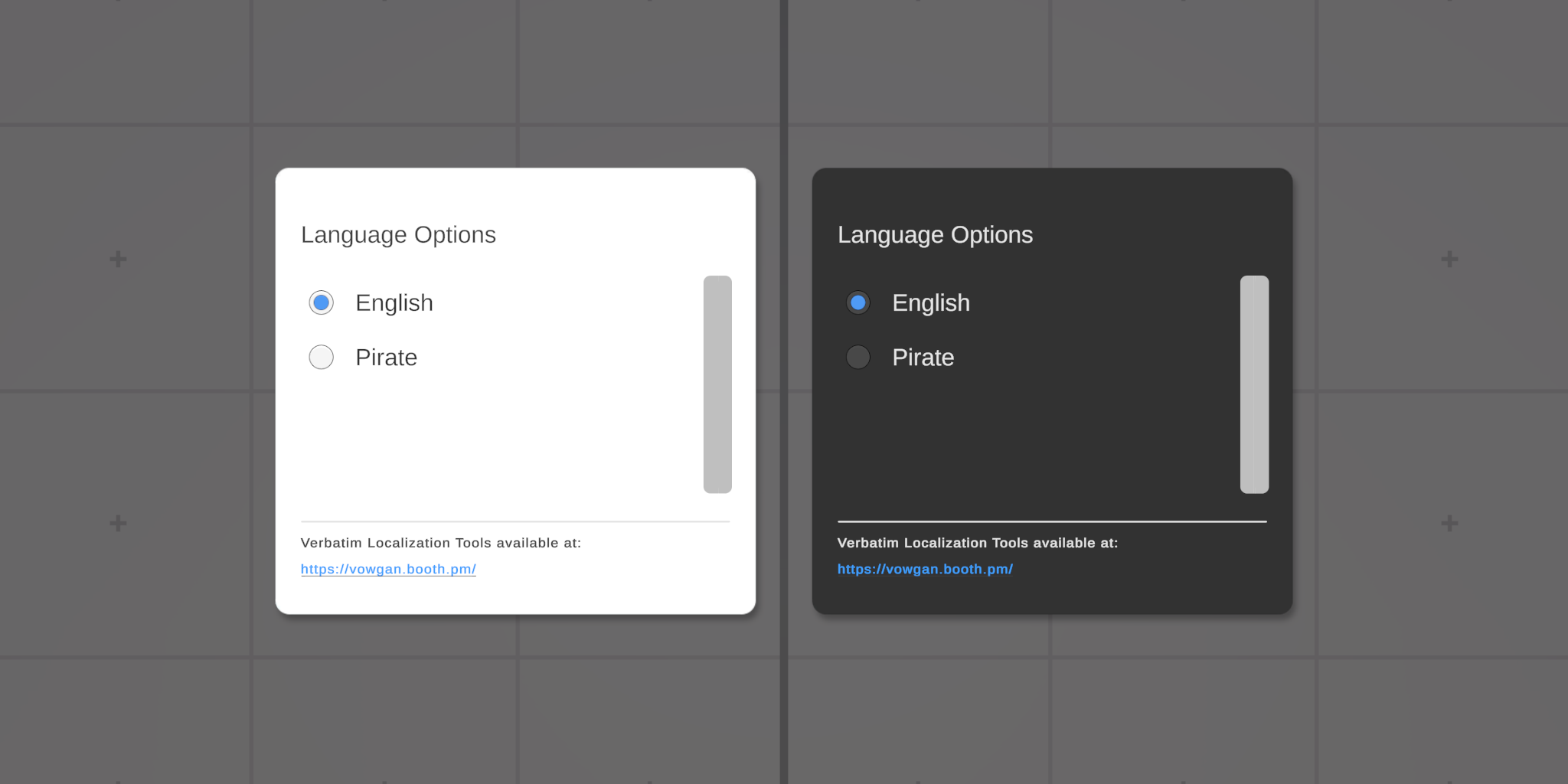Verbatim Localization | VRChat World Prefab - Vowgan VR - BOOTH