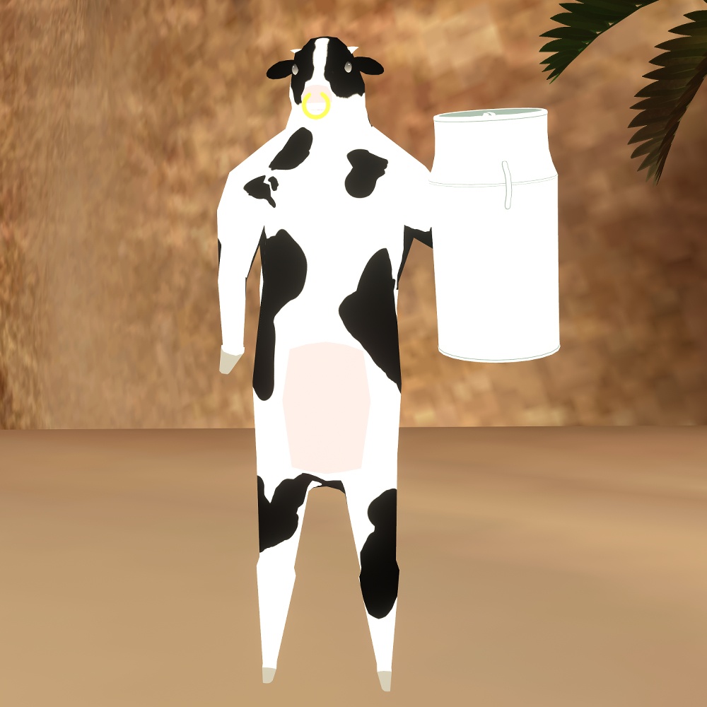 GSA03(JapneseStyleCow) - gohonmokustudio - BOOTH