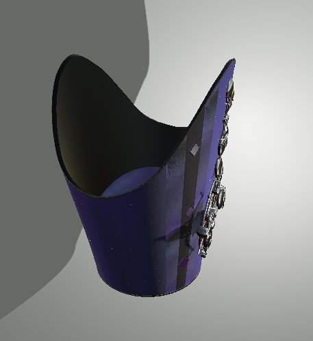 Papa Ghost Pope Hat - ClubLuckyVr - BOOTH