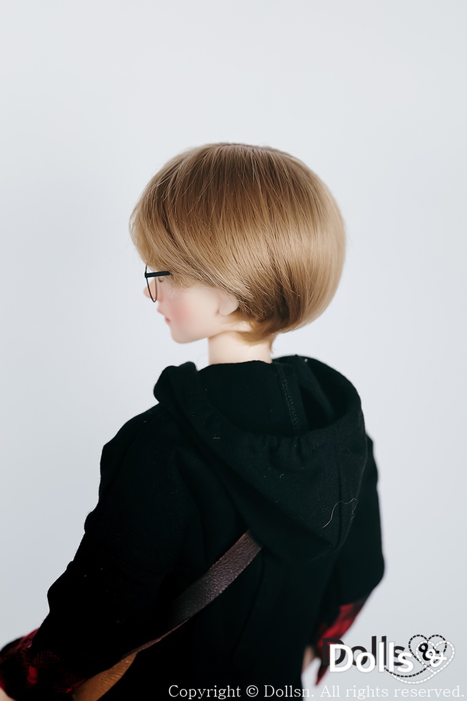 MSD SDMサイズ耐熱ウイッグ 7~8インチ WMM-018 (クリームベージュ) - dollsn - BOOTH