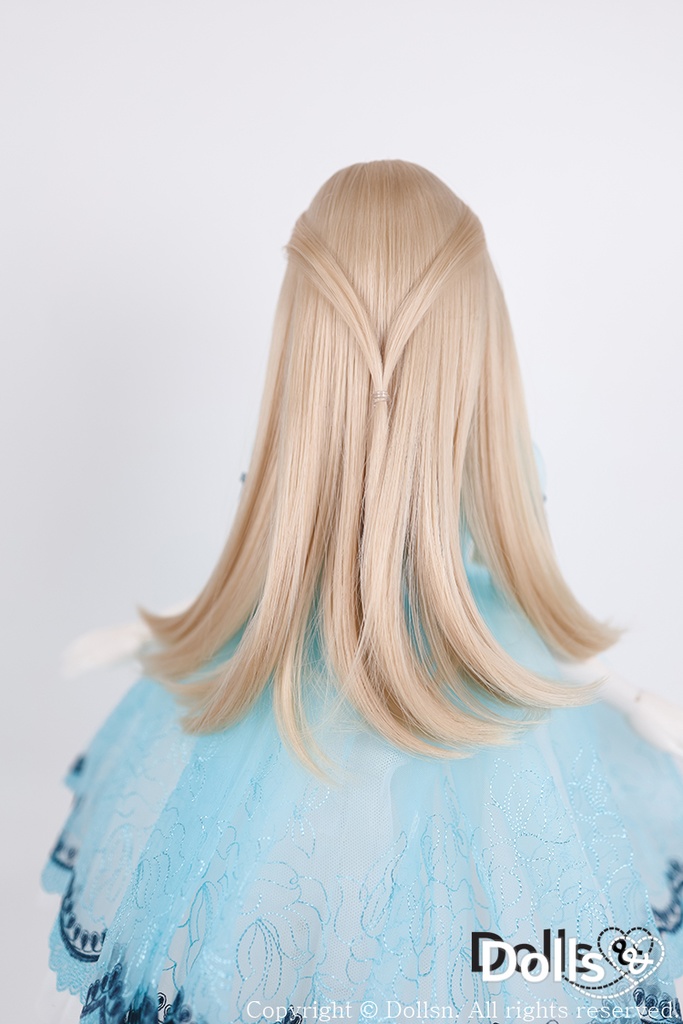 MSD SDMサイズ耐熱ウイッグ 7~8インチ 前髪アッ WMM-033 (シャインブロンド) - dollsn - BOOTH