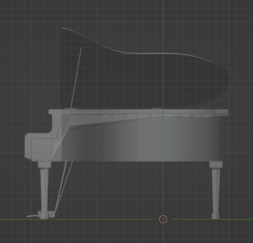 [3Dモデル] ピアノ - Ryo-ta - BOOTH