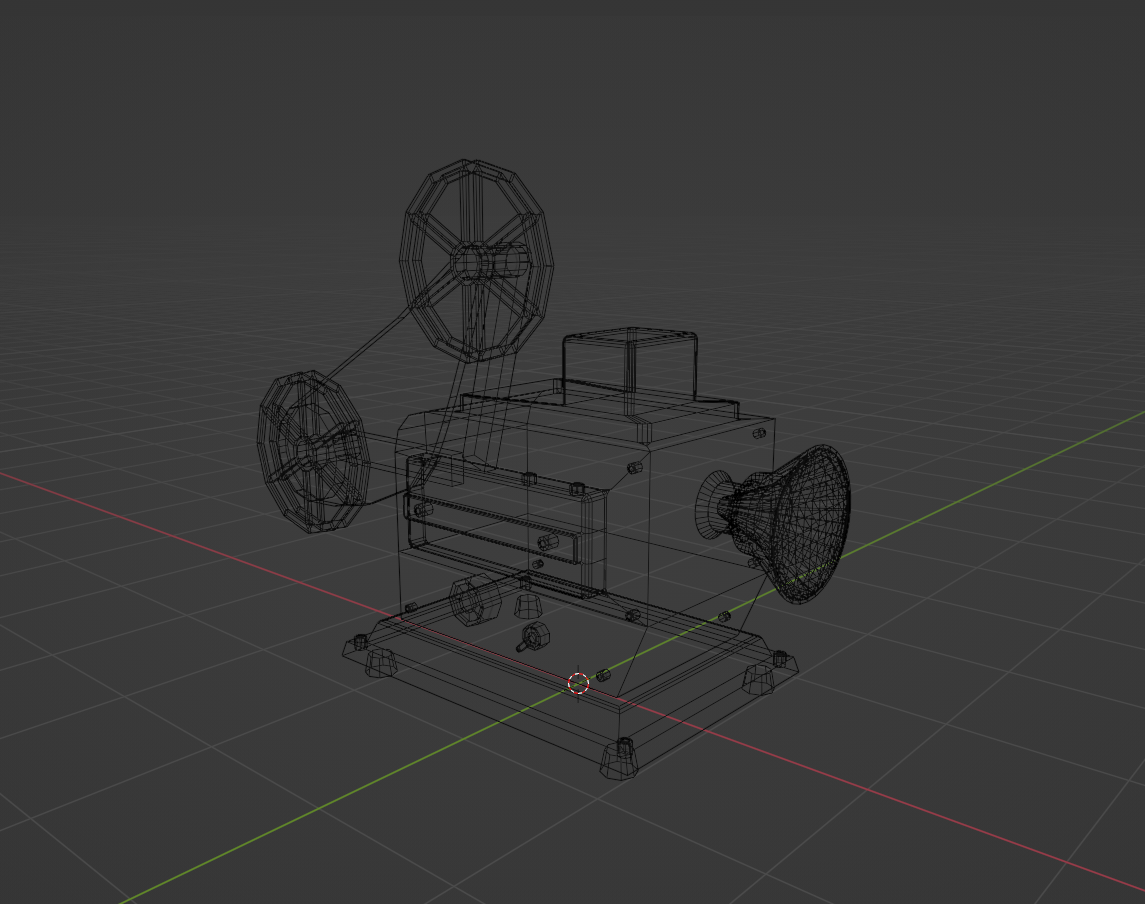 [3Dモデル] 映写機 - Ryo-ta - BOOTH