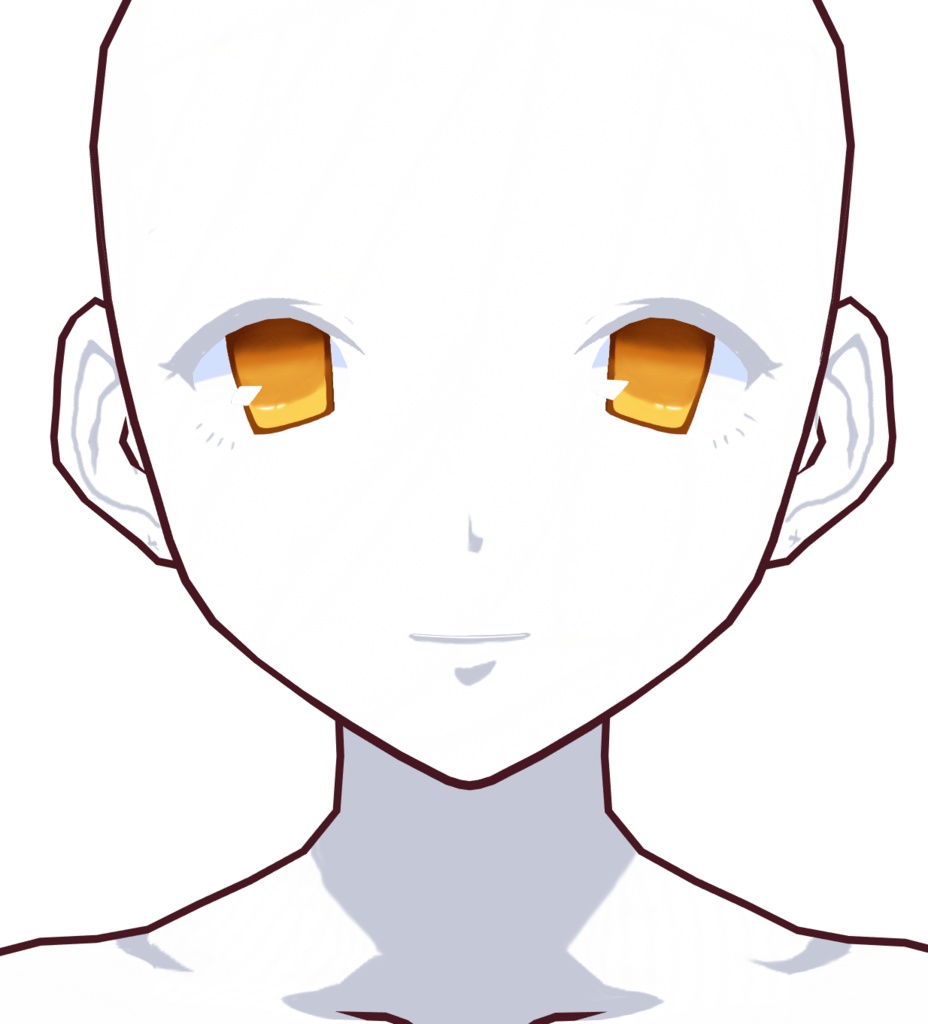 [VRoid] "Doll" Iris Texture - 7 Colors - skiyoshi - BOOTH