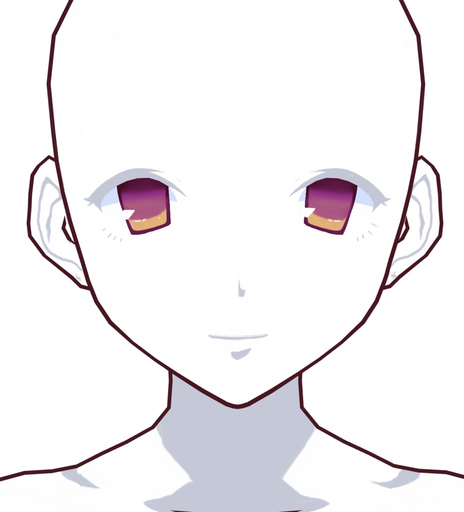 [VRoid] "Doll" Iris Texture - 7 Colors - skiyoshi - BOOTH