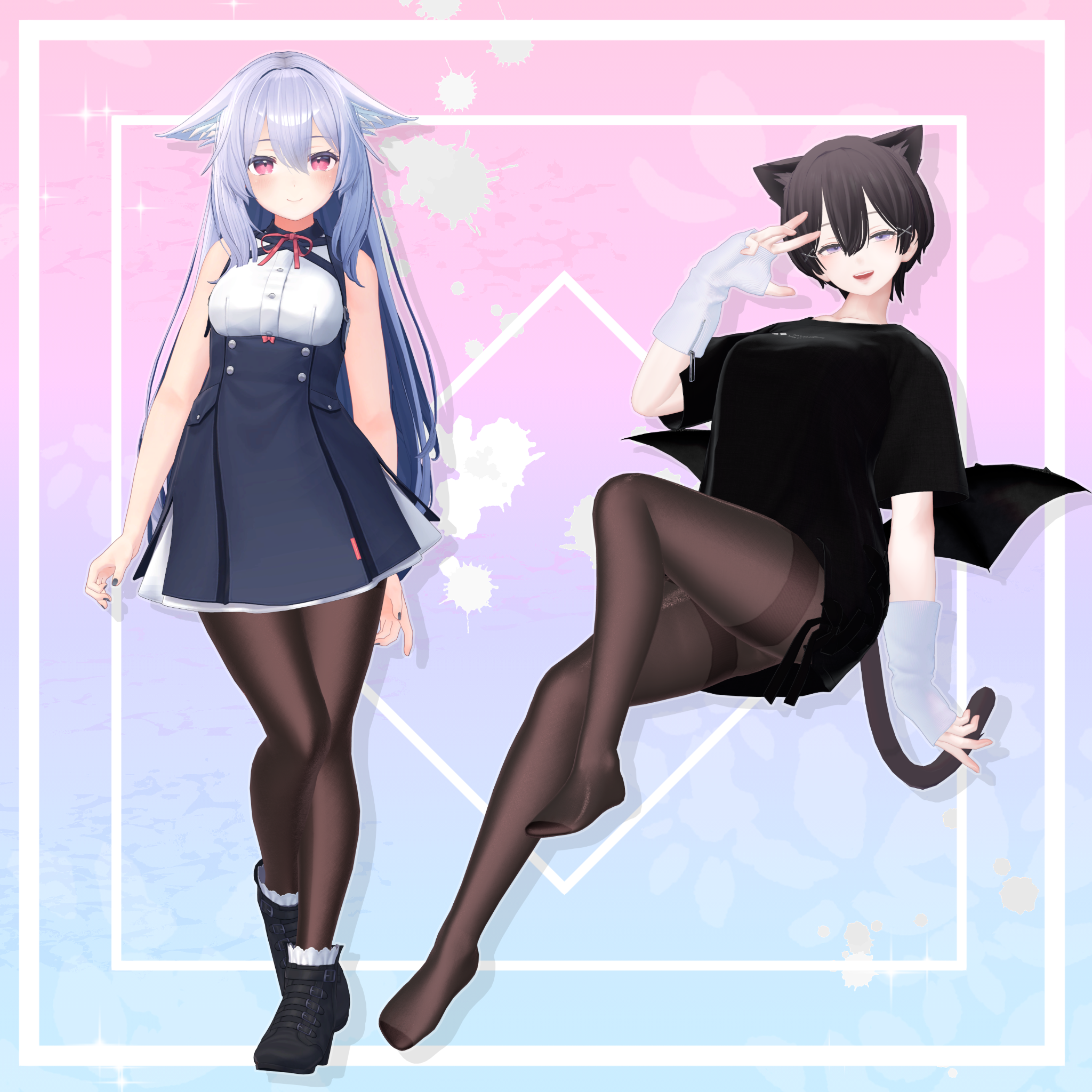 【14アバター対応】タイツ＆ストッキング - Luu+rium(るうりうむ) - BOOTH