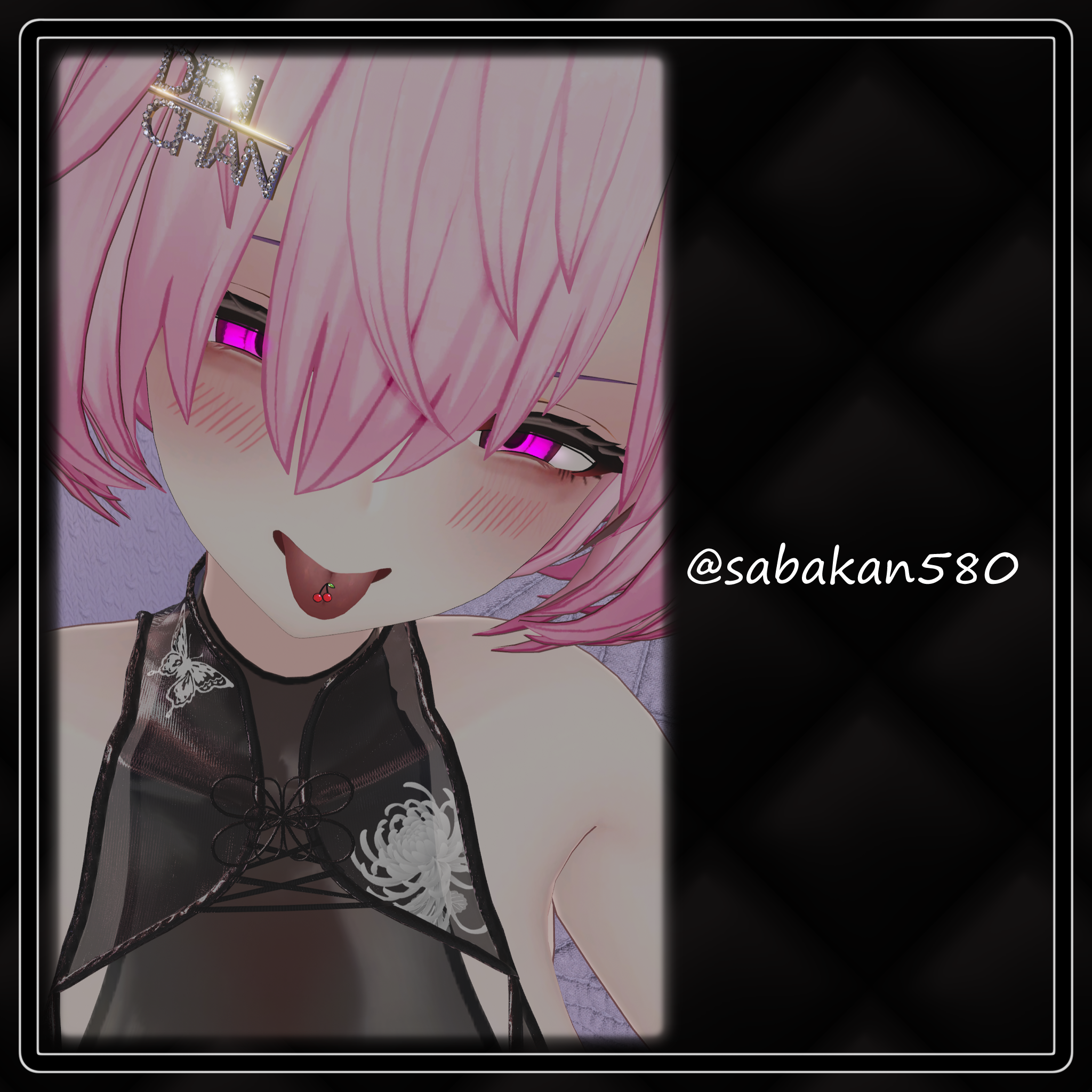 【15アバター対応】舌ピセット【MA対応】 - Luu+rium(るうりうむ) - BOOTH