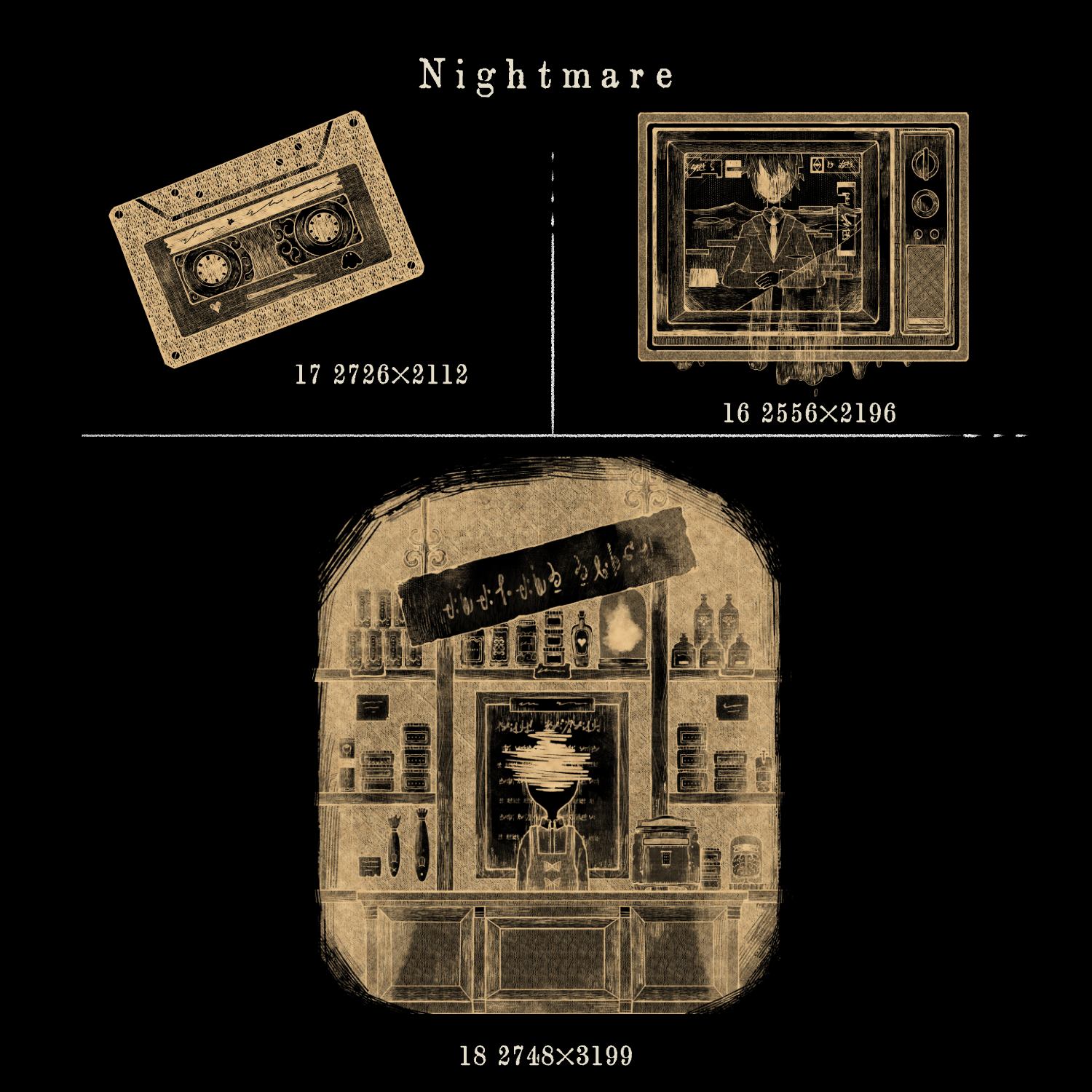 Nightmare - maGmel web shop - BOOTH