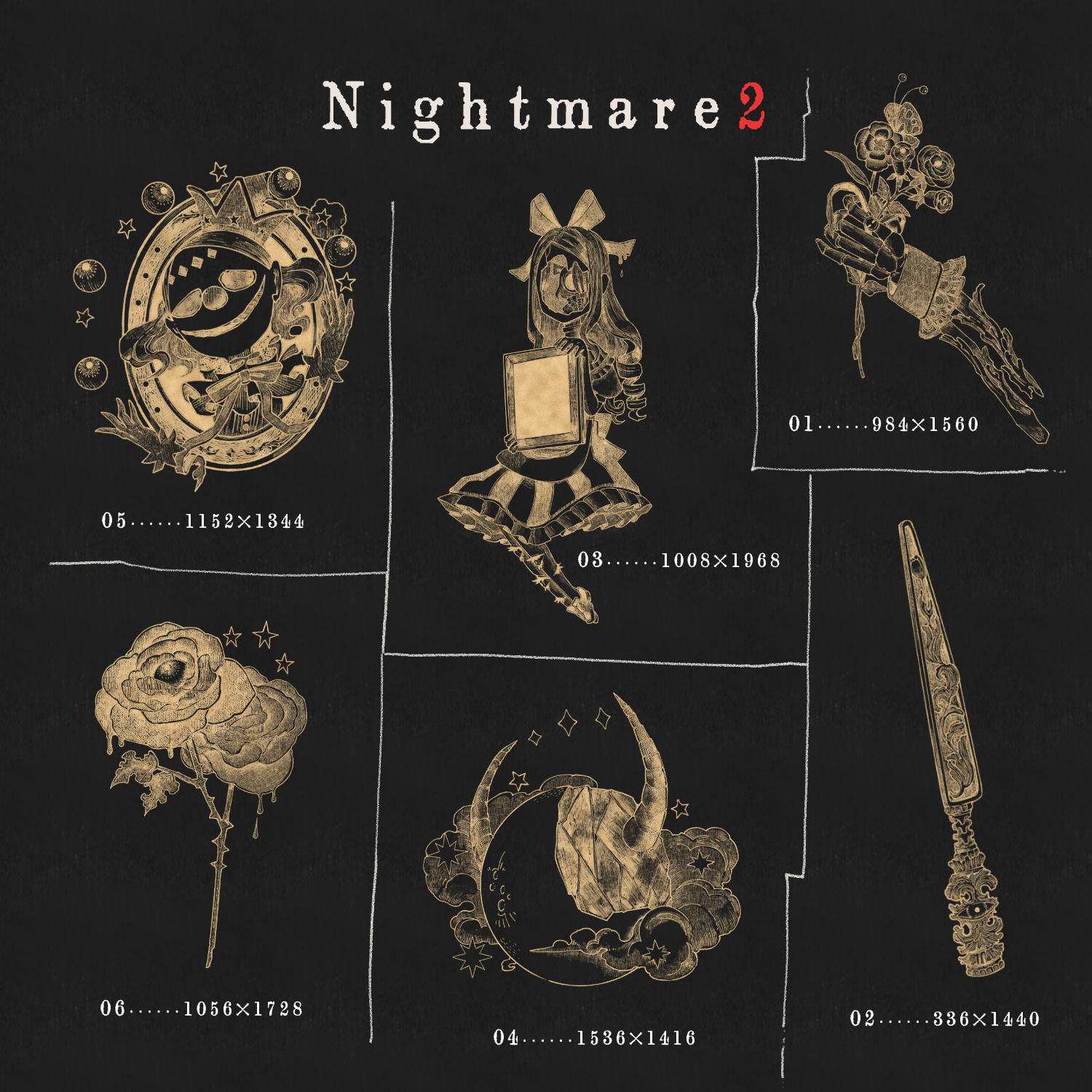 Nightmare2 - maGmel web shop - BOOTH