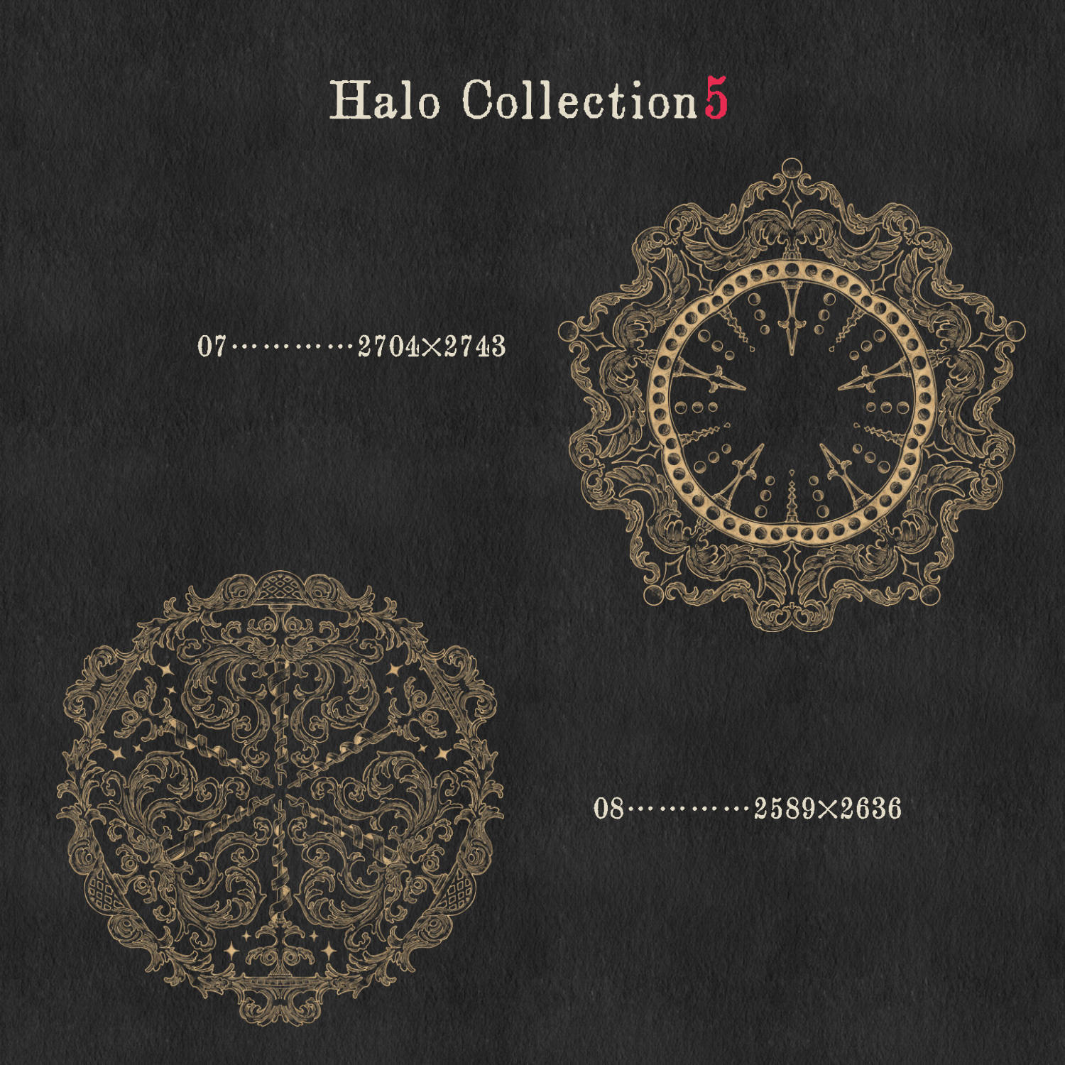 Halo Collection5 - maGmel web shop - BOOTH