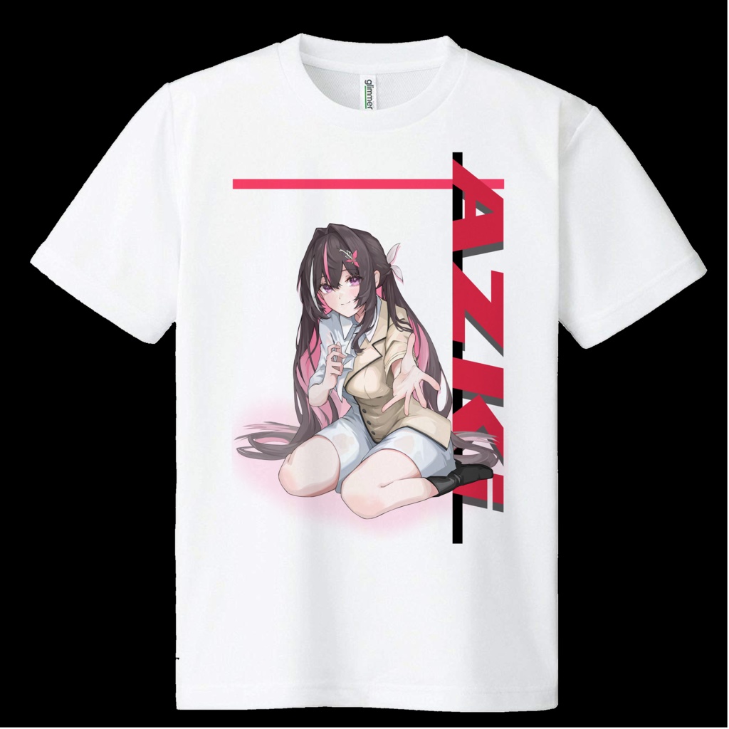 【非公式】AZKiドライメッシュTシャツ【ホロライブ】 - hitchhicer - BOOTH