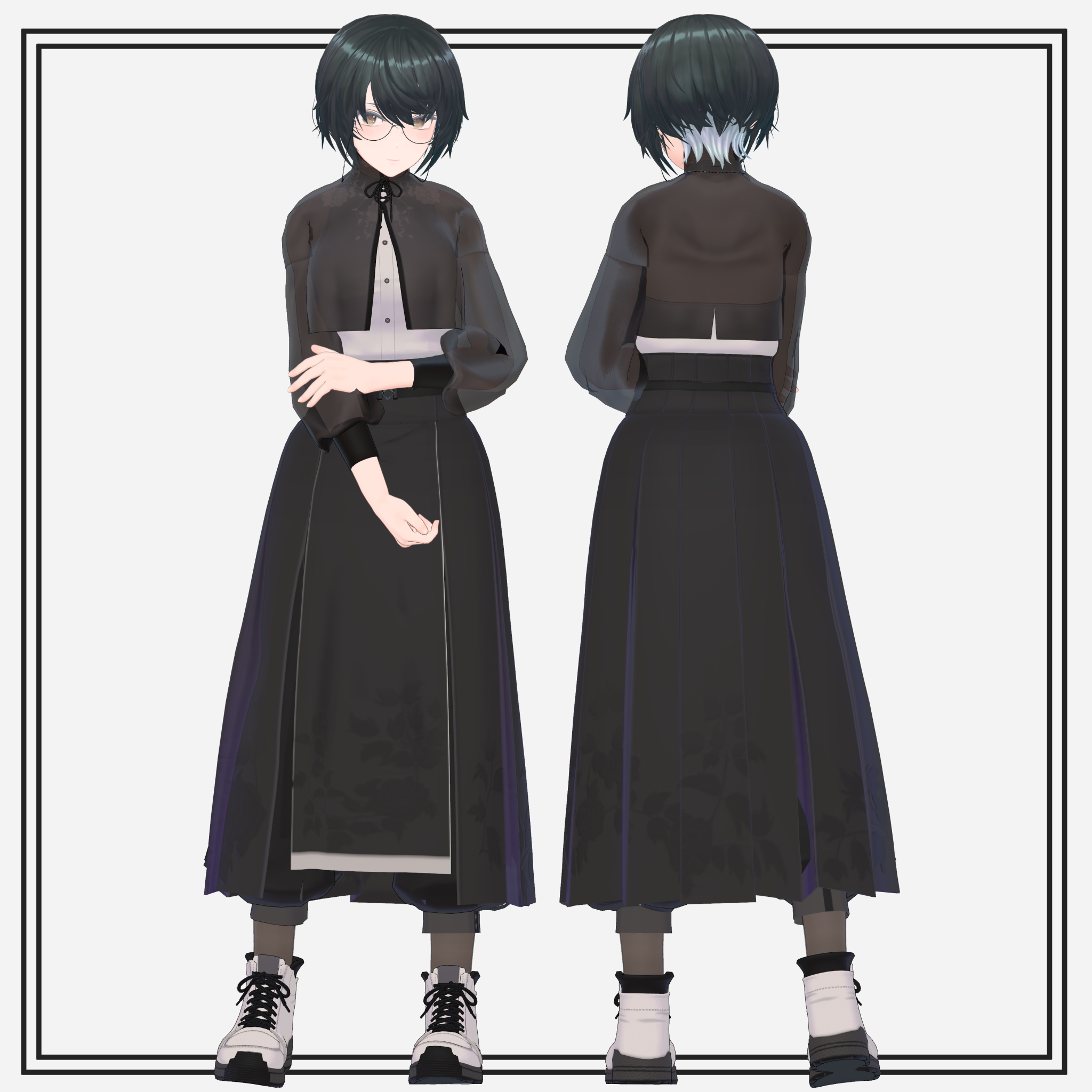 【オリジナル3Dモデル】龍玲-Ryurei- - 裏鳥 - BOOTH