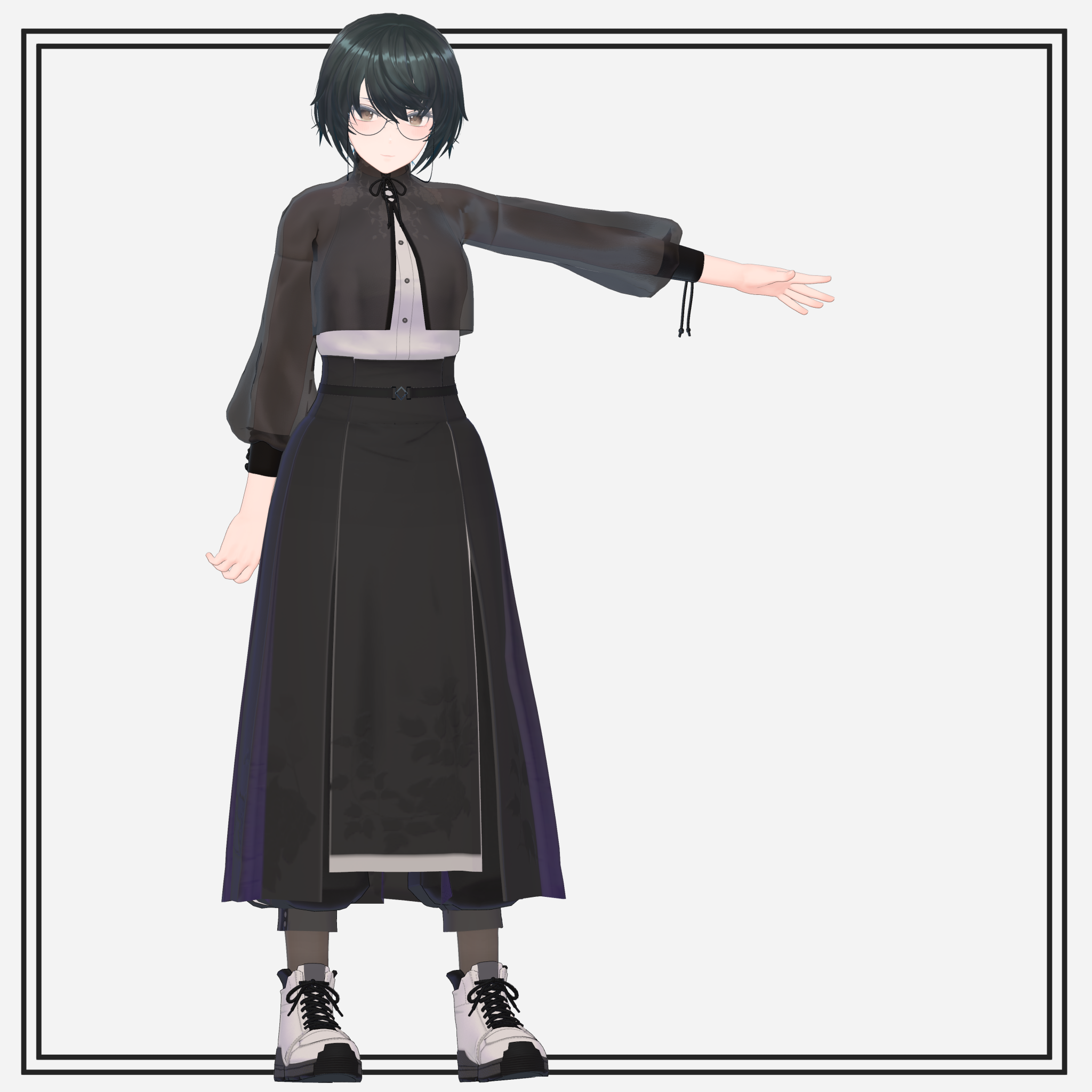 【オリジナル3Dモデル】龍玲-Ryurei- - 裏鳥 - BOOTH