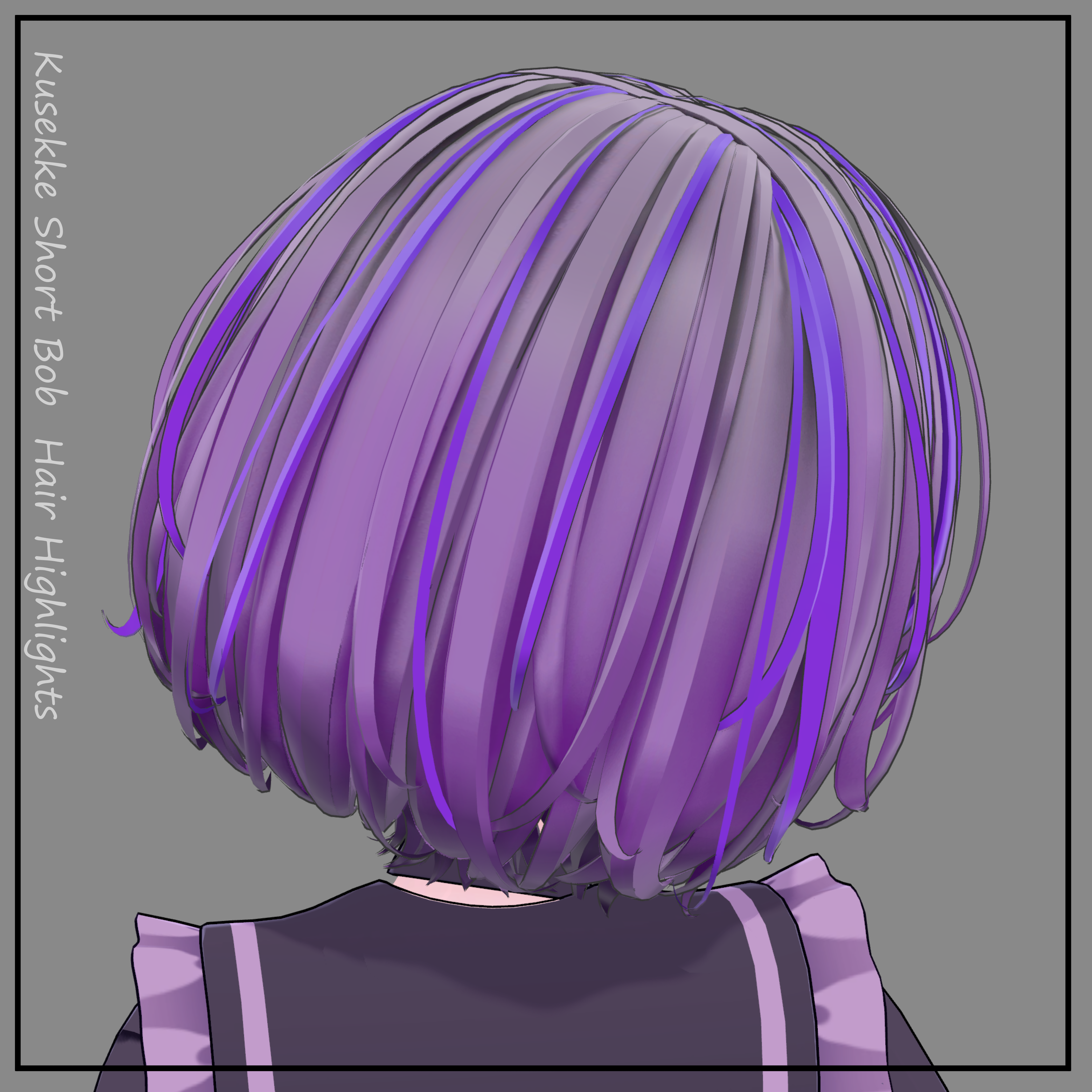 kusekke short bob - Texture Mask for Highlights - vivienne - BOOTH