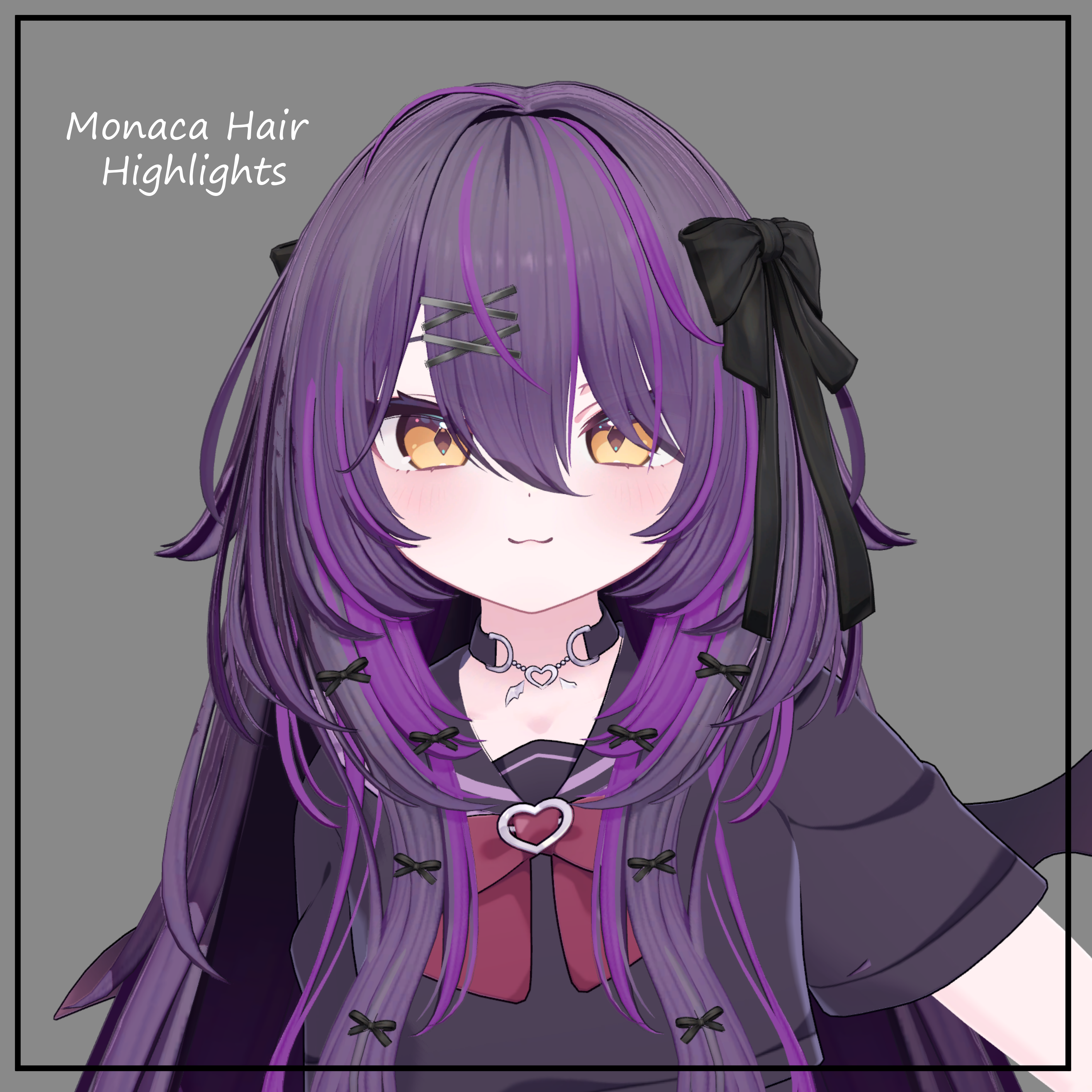 Monaca Hair - Texture Mask for Highlights - vivienne - BOOTH