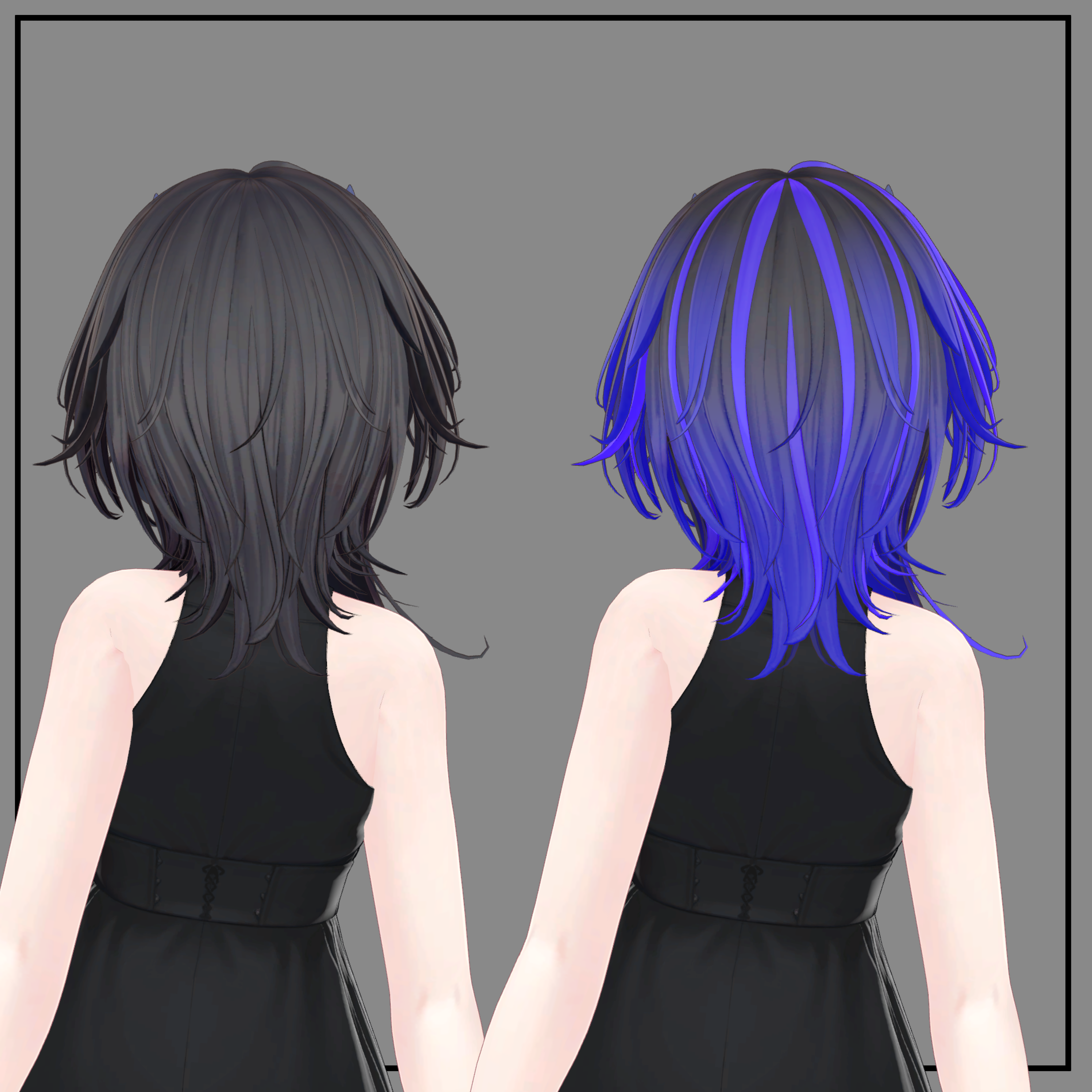 まじ鬼ウルフ Mazi Oni Wolf Texture Mask for Highlights - vivienne - BOOTH