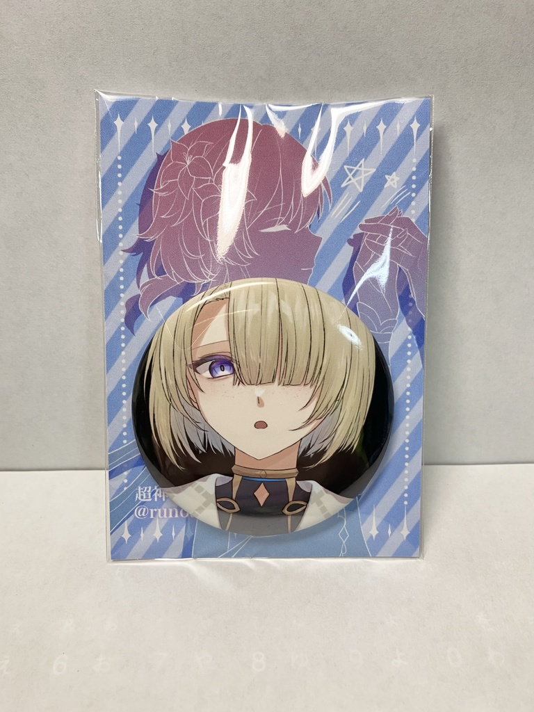 缶バッジ(フレミネ黒) - (ru)noa - BOOTH