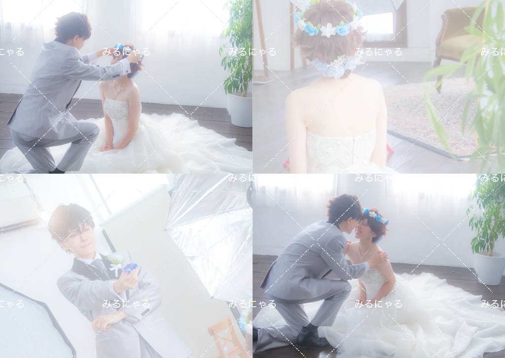 コスプレ写真集『Kaito and Aoko Happy Wedding』 - 5センチメートル - BOOTH
