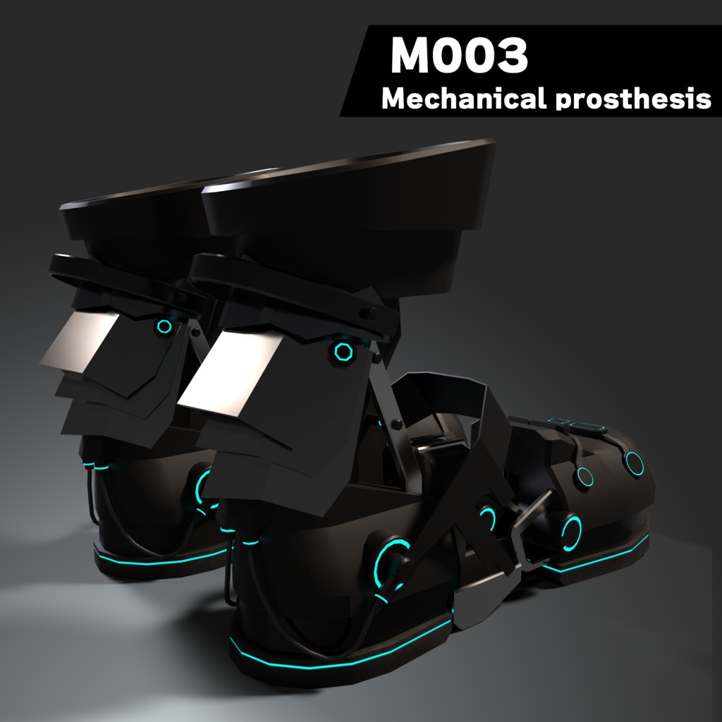 機械義足 M003 - #ALUSCHAN_MELTDOWN - BOOTH
