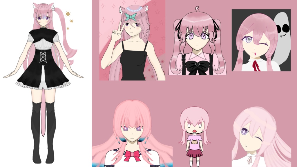 FREE Vtuber model Fuerio + art [Vtube Studio] - mindonzo - BOOTH