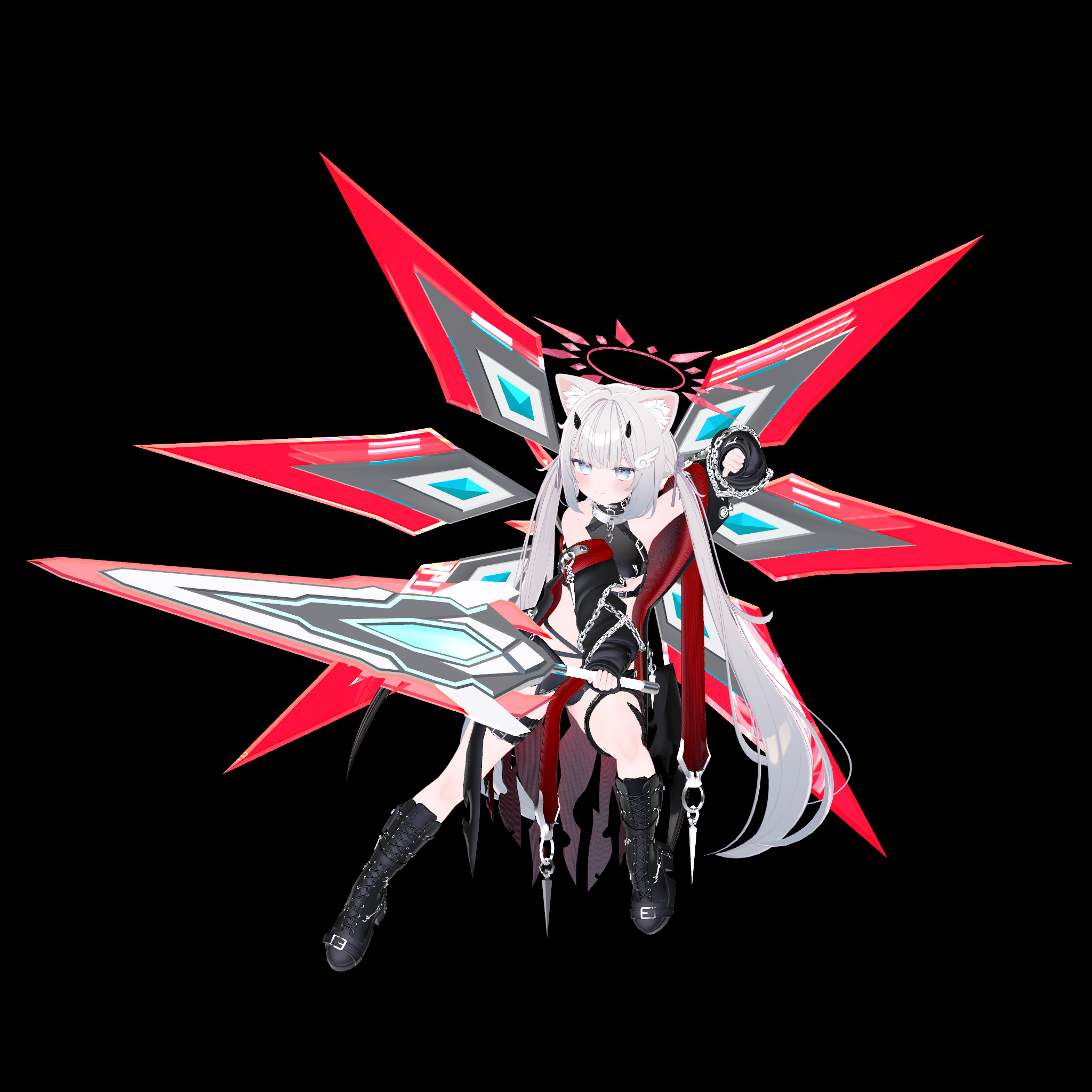 VRC想定モデル『Aetherforge Wing』 - しらなみ雑貨 - BOOTH