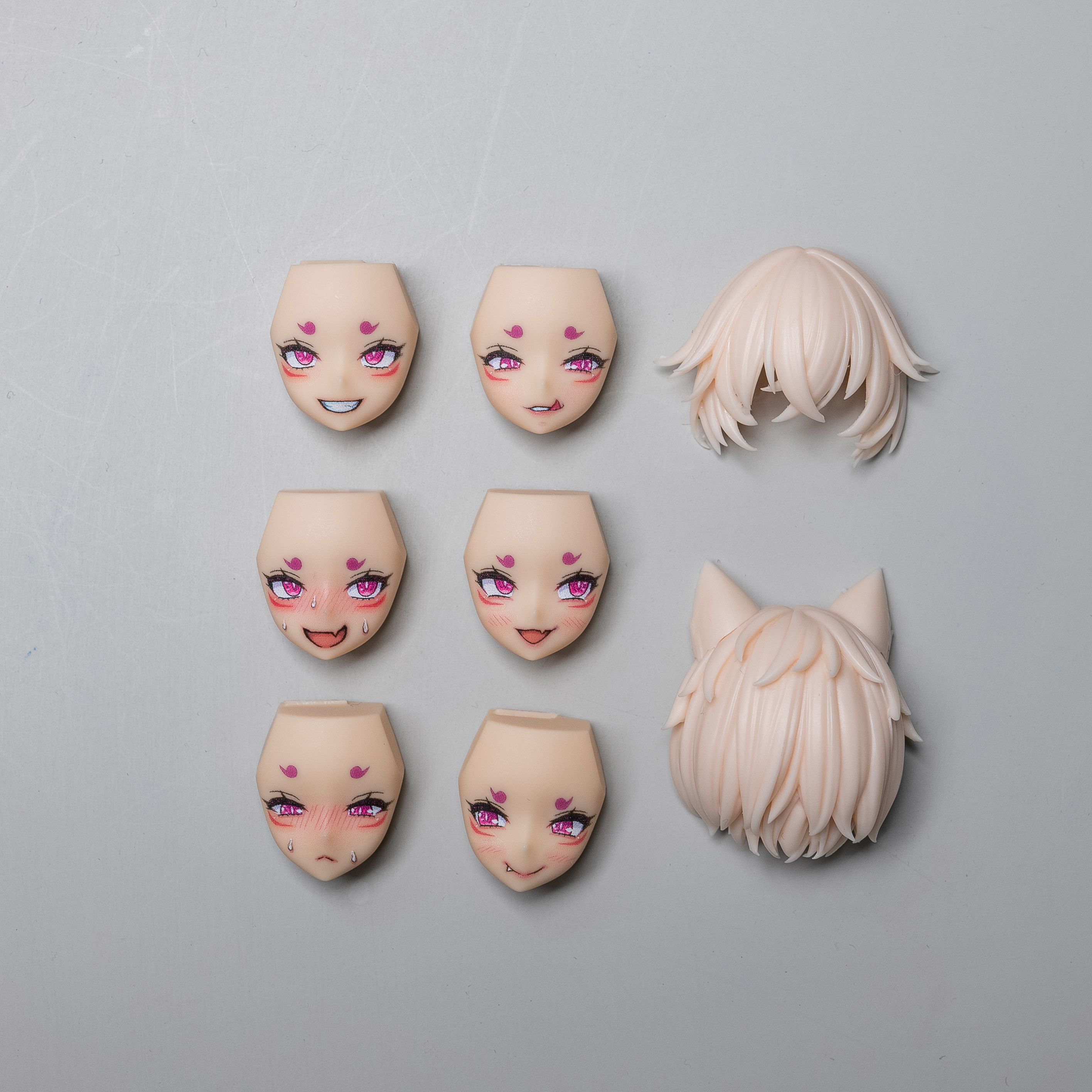 [MFK-11] フェイスパーツセット (カラープリント 完成品) - MUSCUTO SHOP - BOOTH