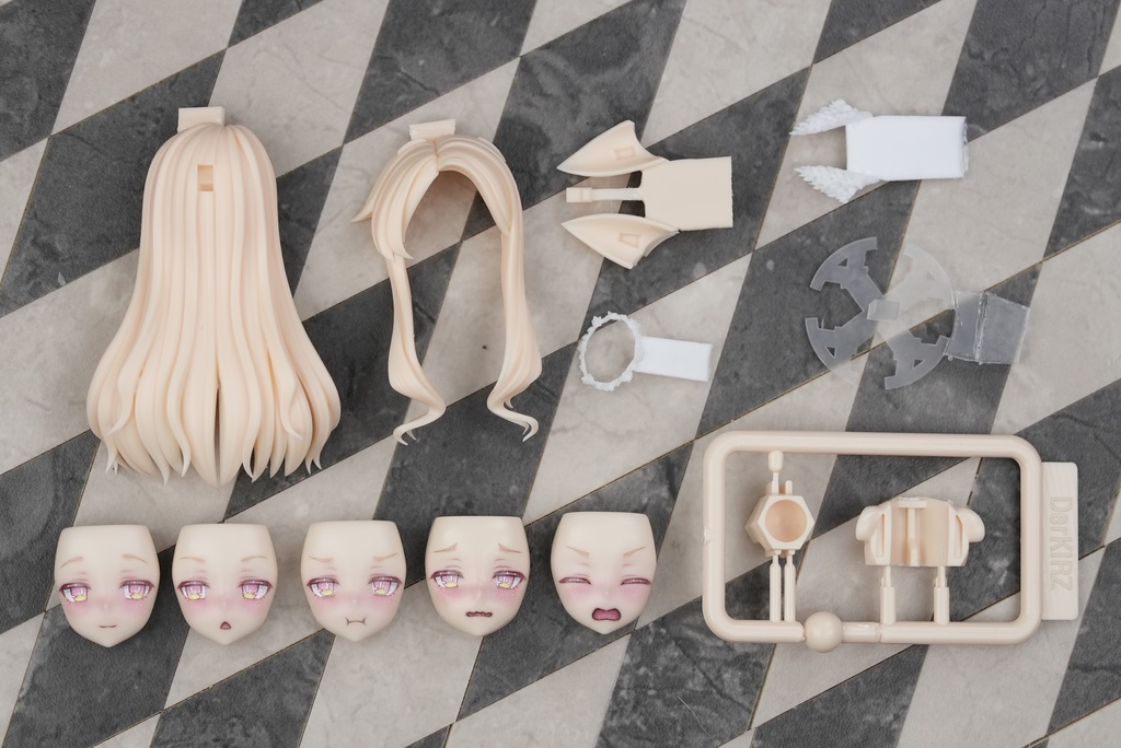 [BAF-013]ブルーアーカイブ ヘッドパーツセット - セイア - MUSCUTO SHOP - BOOTH