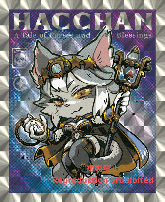 魔塵こなもん＆HACCHANシールセット - こにゃモノ屋 - BOOTH