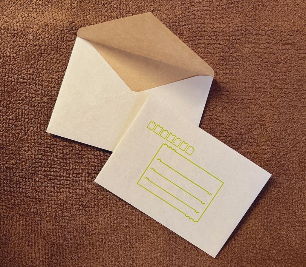 上富士郵便局 オリジナル封筒 2枚組 - -863M - BOOTH