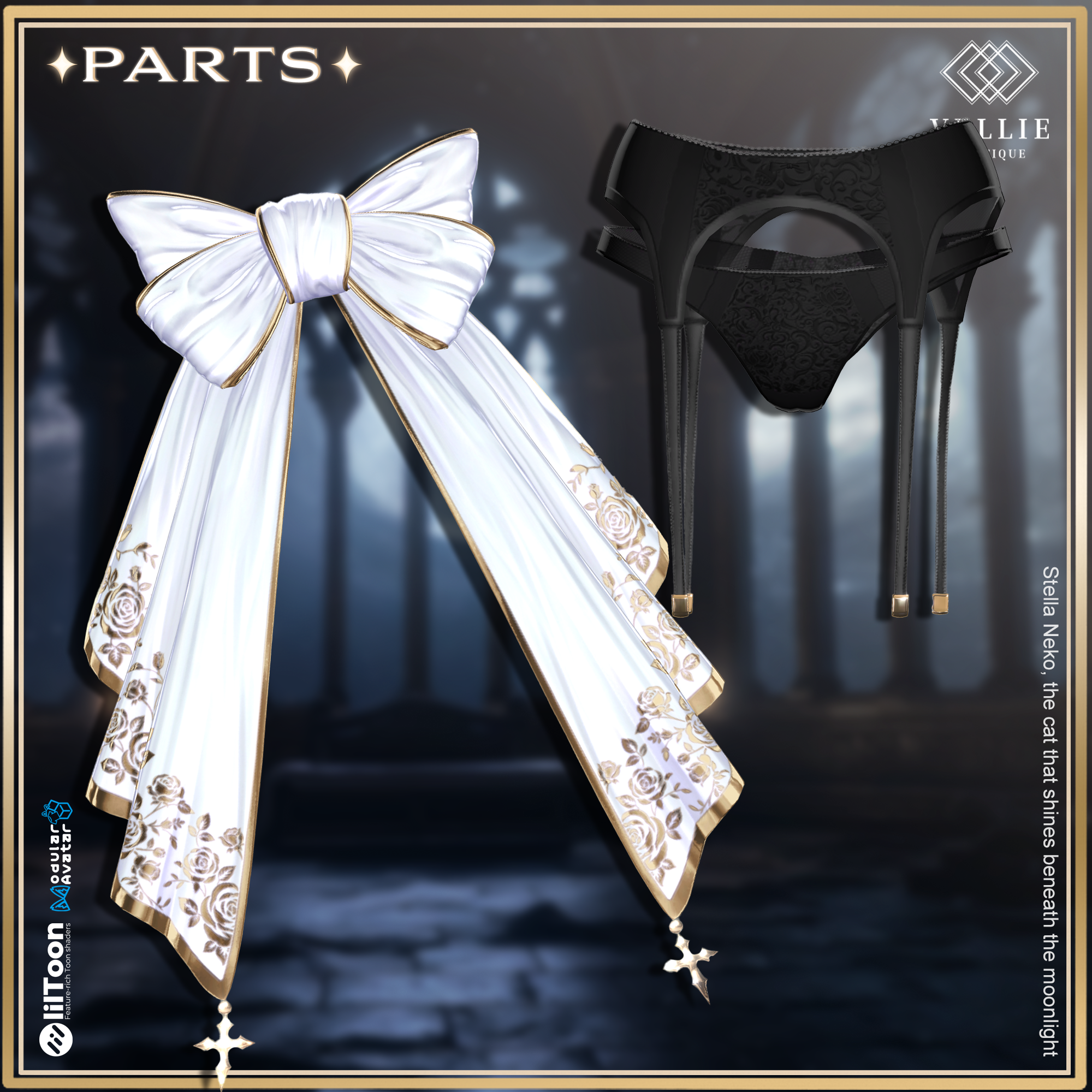 🔴On Sale 🌙【VRC 衣装】 Stella Neko - Splendent - VELLIE - BOOTH