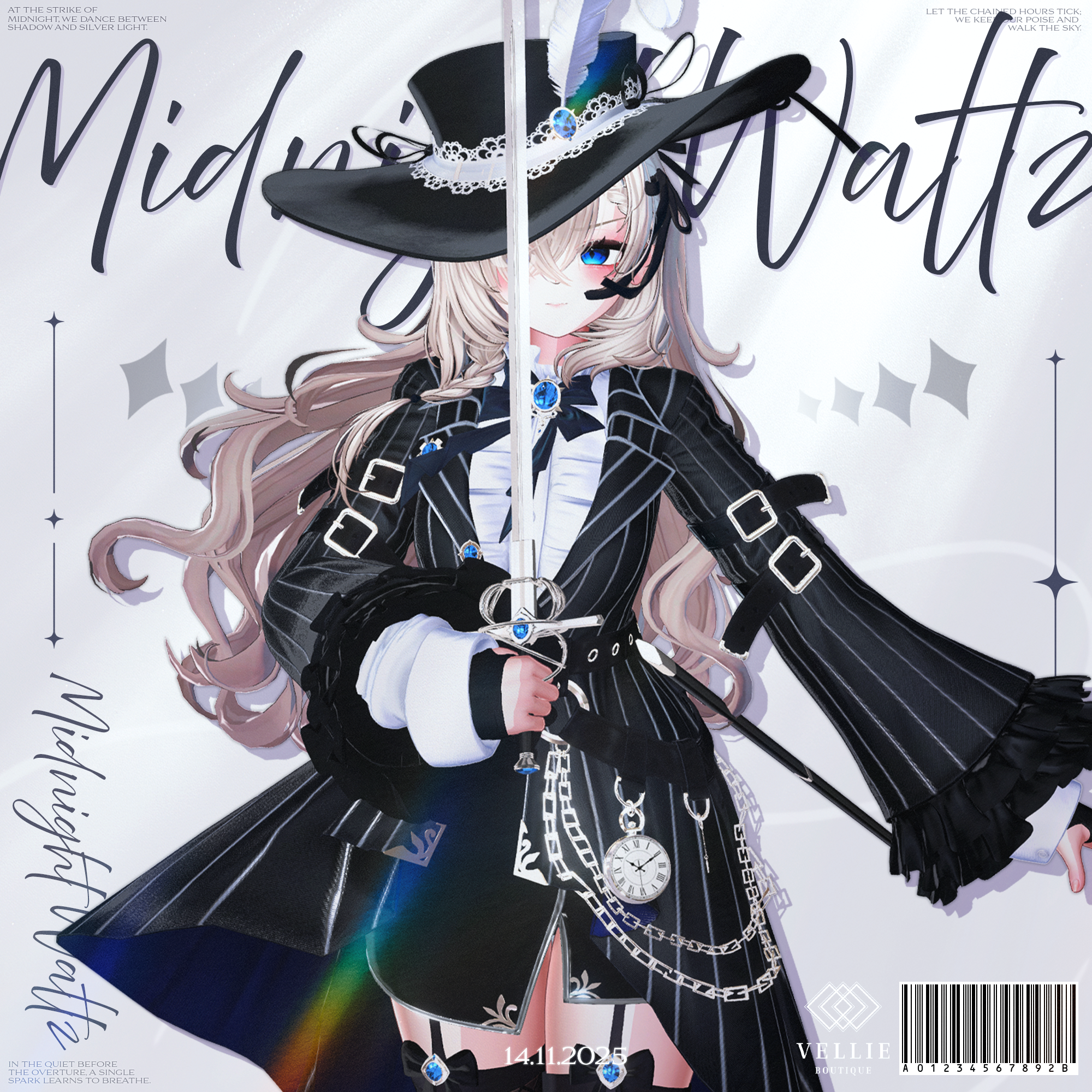 🔴On Sale ⚔️【VRC 衣装】Midnight Waltz - Secret - VELLIE - BOOTH