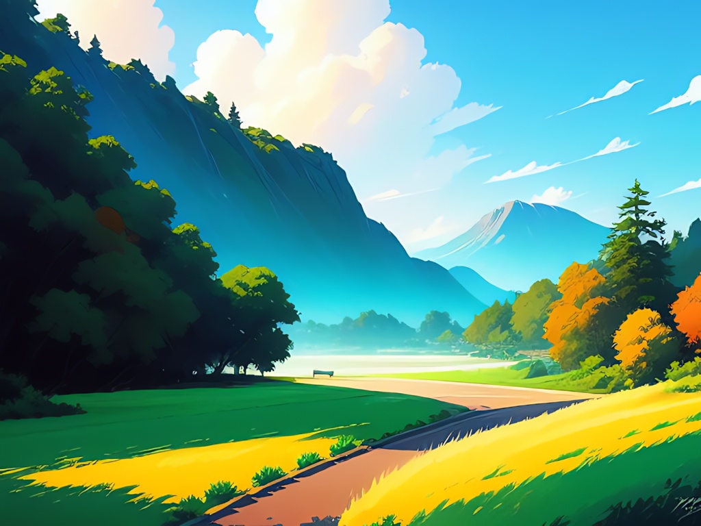 【背景素材】山道の風景 - tamanegi-koubou - BOOTH