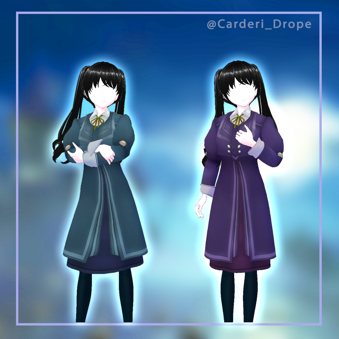 セレスティアル・ローブ || Celestial Robe || .vroid & .vrm & .jpg - Cárderi - BOOTH