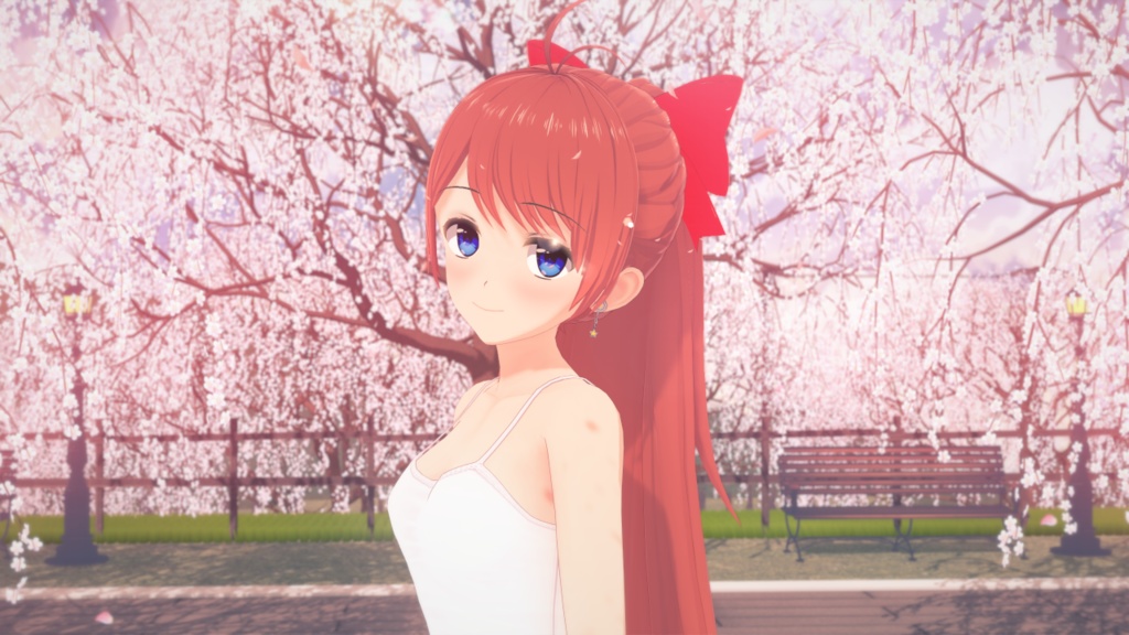 Amber character card (FREE) - wegoing2hell - BOOTH