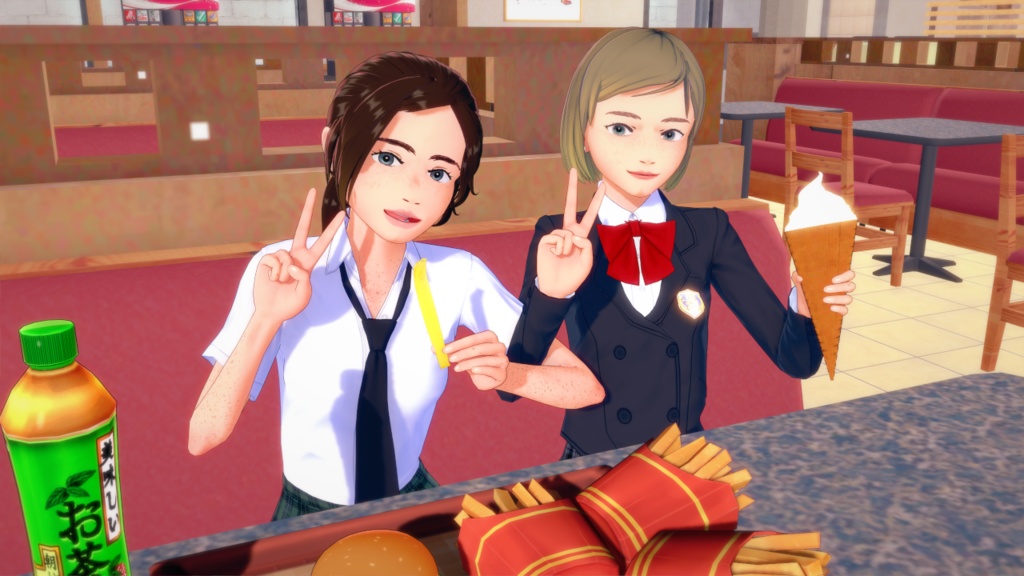 Sarah Miller Koikatsu character card - wegoing2hell - BOOTH