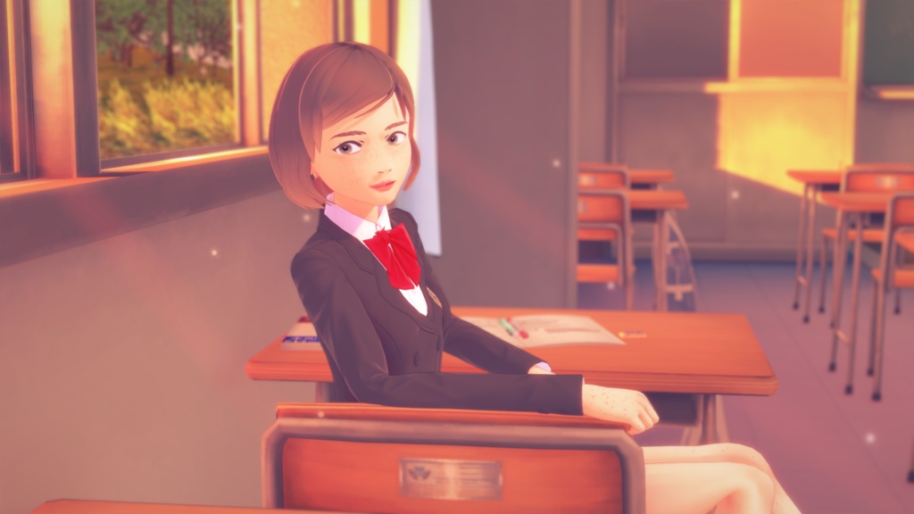 Sarah Miller Koikatsu character card - wegoing2hell - BOOTH