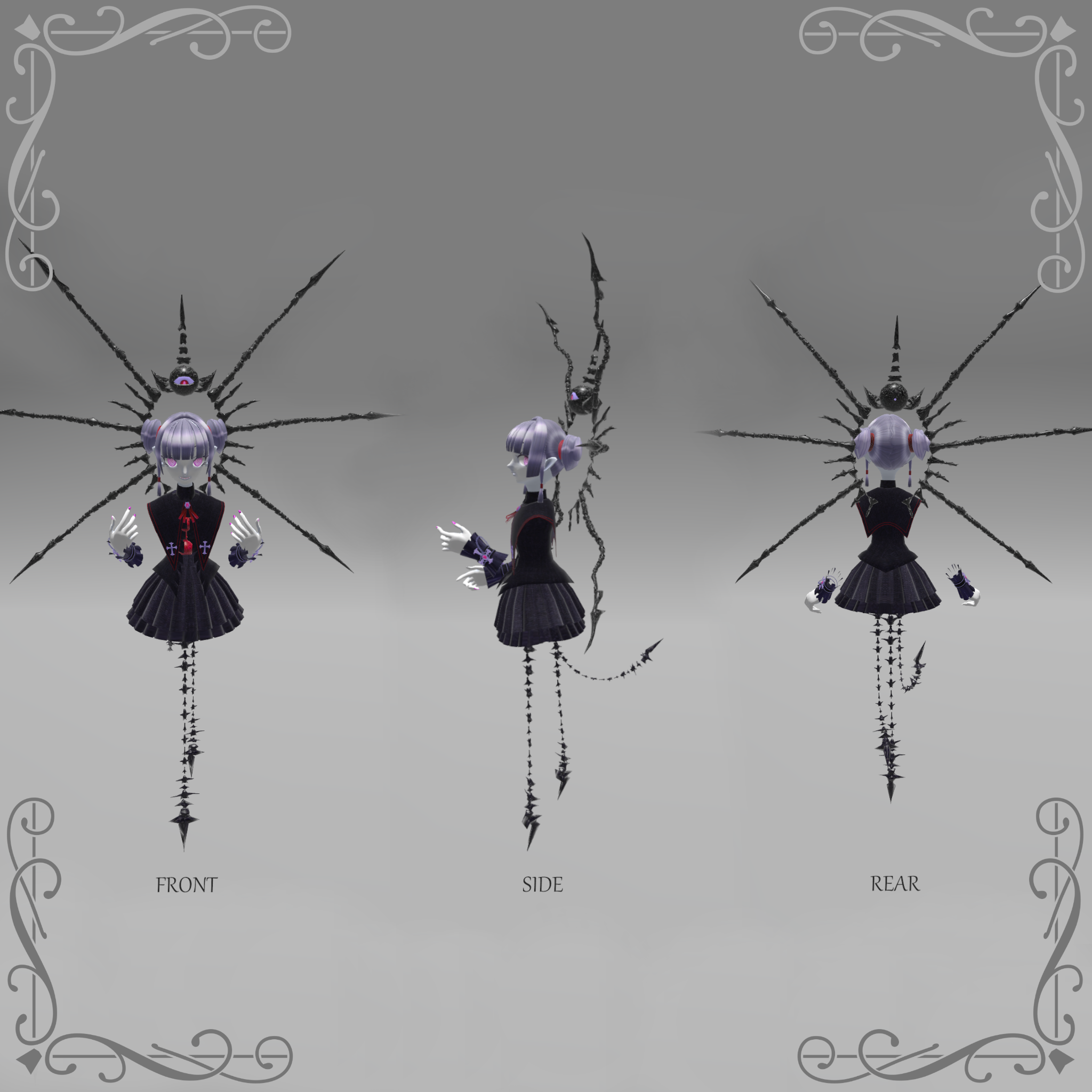 VRｱﾊﾞﾀｰ「神骸アルラト ARLAT」 - 彼岸のプロムナード - BOOTH