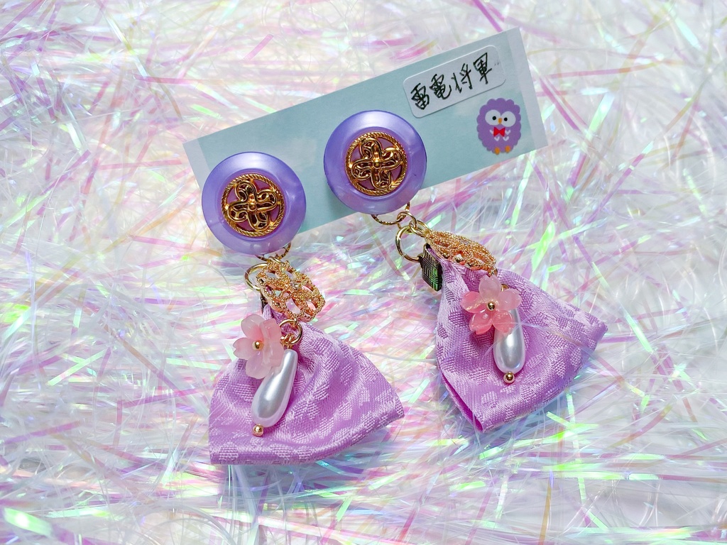 雷電将軍 八重神子 イメージイヤリング - Alternative - BOOTH