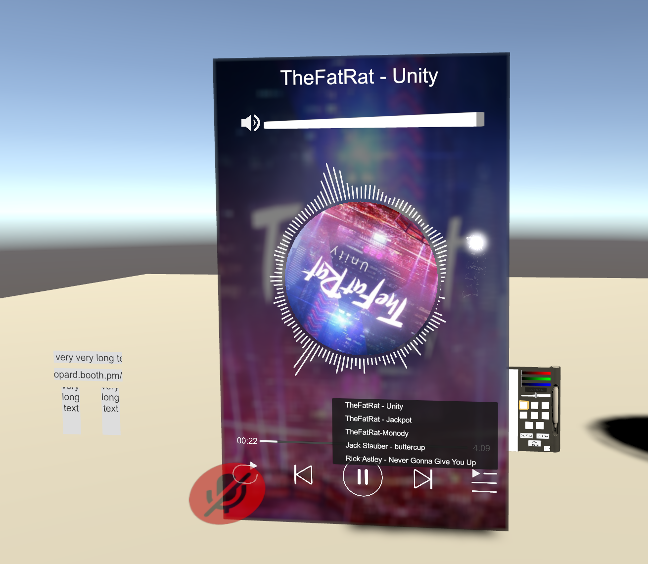 VRChat Prefabs - Udon Music Player With Spectrums - SVLeopard learns to ...