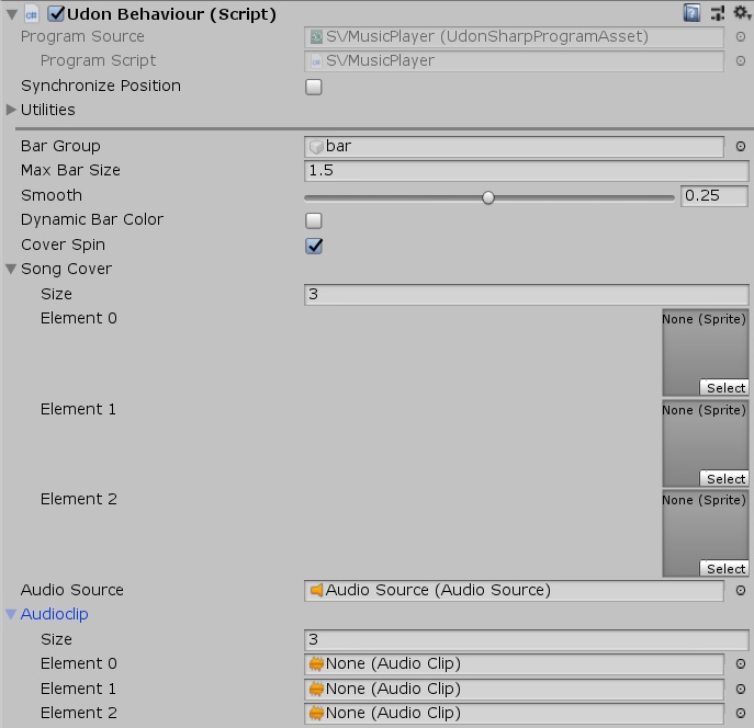 VRChat Prefabs - Udon Music Player With Spectrums - SVLeopard learns to ...