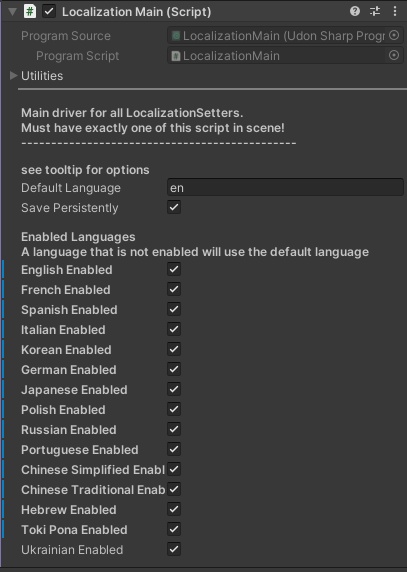 VRChat Auto Localization - legos - BOOTH