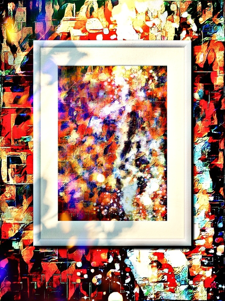 a-1041 慈愛 烏天狗と虎の滝 Mercy. Crow goblin and tiger waterfallでプリモアート(複製画)☆応援 ...