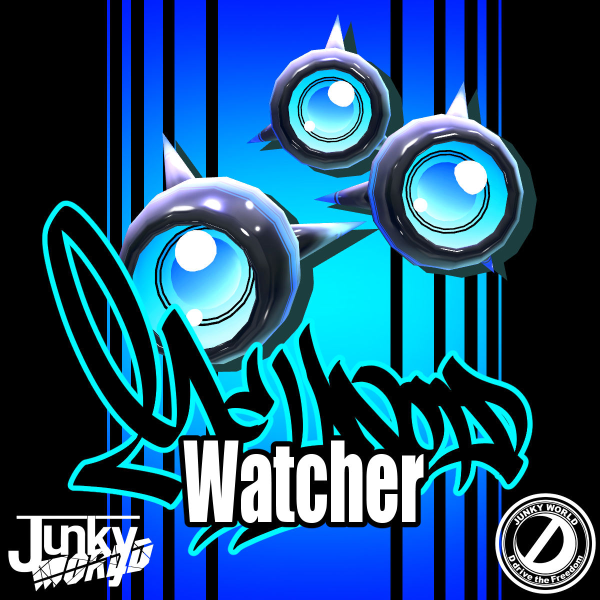 【3Dモデル】メラノイド・ウォッチャー(Melanoid_Watcher) - junkyWORLD garage - BOOTH
