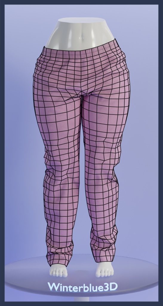 Sweatpants [VRChat | Commercial Use] - winterblue - BOOTH