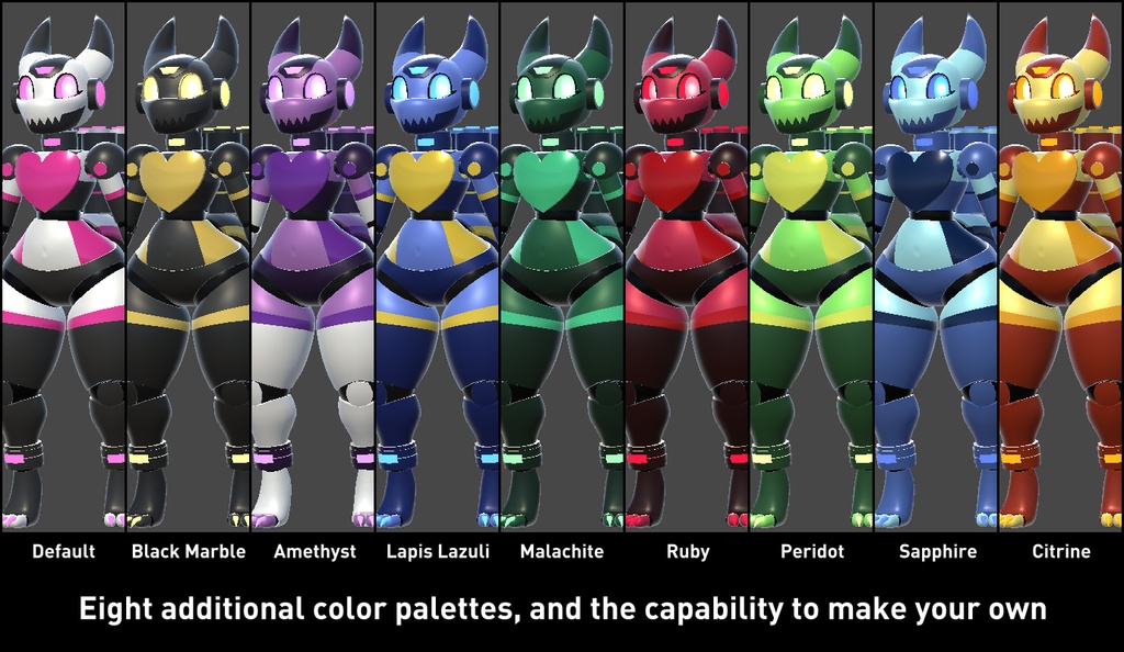 Robot Kobold (Robold) [VRChat Avatar] - Evangelos5647 - BOOTH