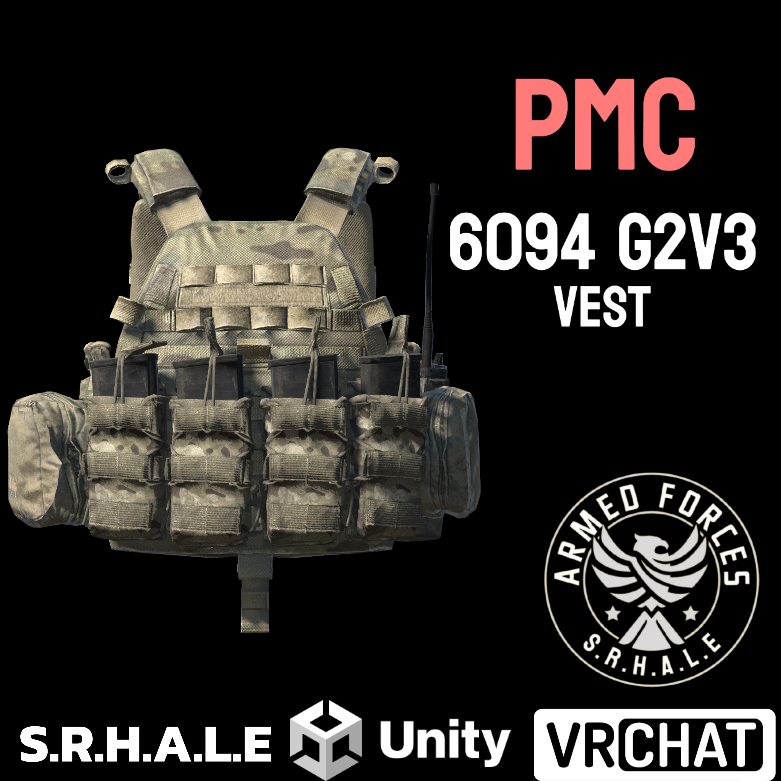【VRC】PMC 6094G2V3 Vest - Kawasa - BOOTH