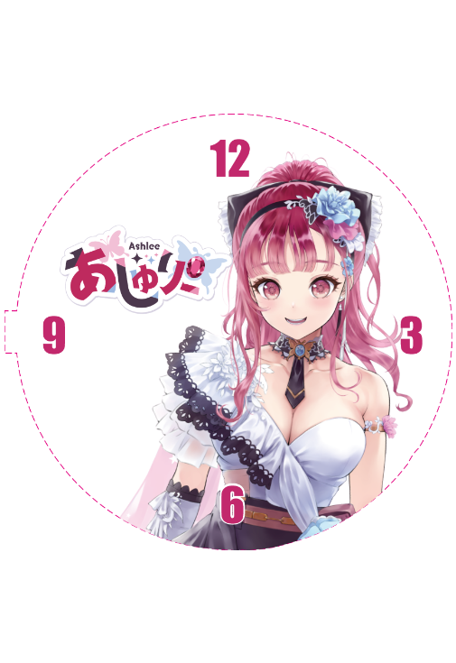 【ボイス目覚ましVTuber時計】 あしゅりー - vtuber-depo - BOOTH