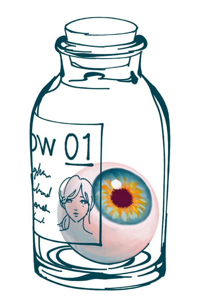 SCARECROWの目玉 アクリルキーホルダー - okomeya - BOOTH